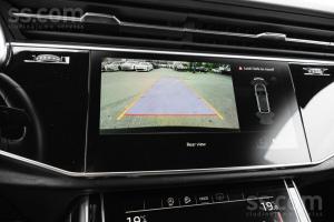 Black Audi Q8 2022 in Riga, with an engine capacity of 3.00 L and mileage of 108 thousand km for 47650 €, photo 24 on AUTOMOTO.COM.LV