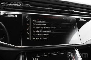 Black Audi Q8 2022 in Riga, with an engine capacity of 3.00 L and mileage of 108 thousand km for 47650 €, photo 31 on AUTOMOTO.COM.LV