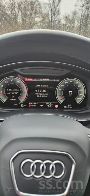 Melns Audi Q8 2022 Rīga, ar dzinēja tilpumu 3.00 L un nobraukumu 108 tūkst. km par 46500 €, foto 7 vietnē AUTOMOTO.COM.LV