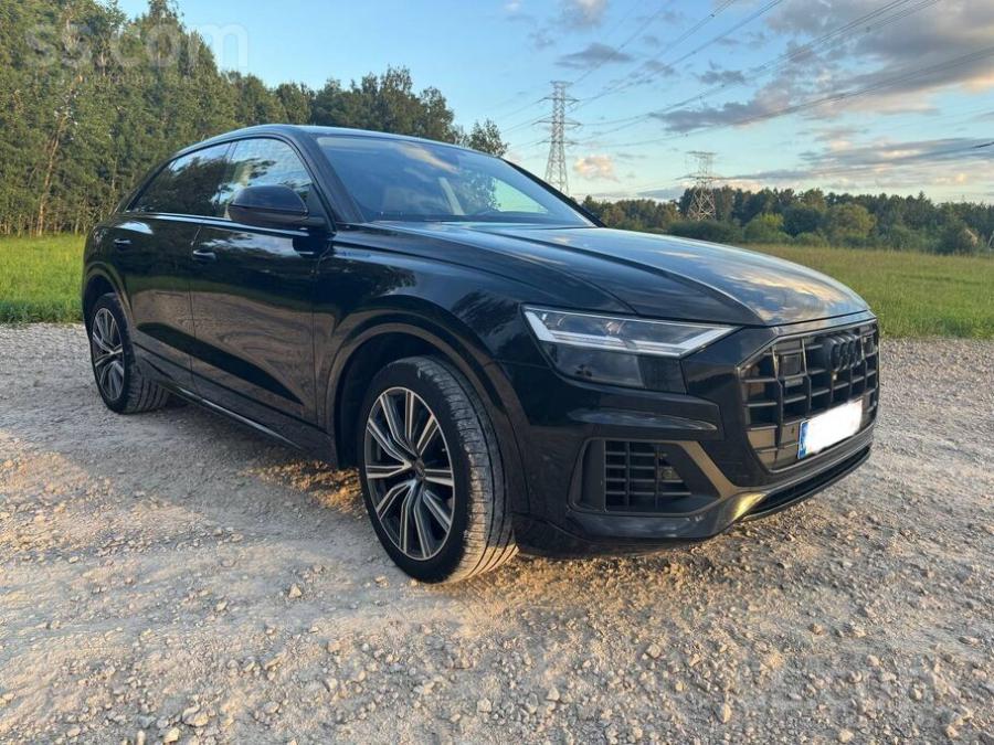 Melns Audi Q8 2022 Rīga, ar dzinēja tilpumu 3.00 L un nobraukumu 54 tūkst. km par 49500 €, foto 3 vietnē AUTOMOTO.COM.LV