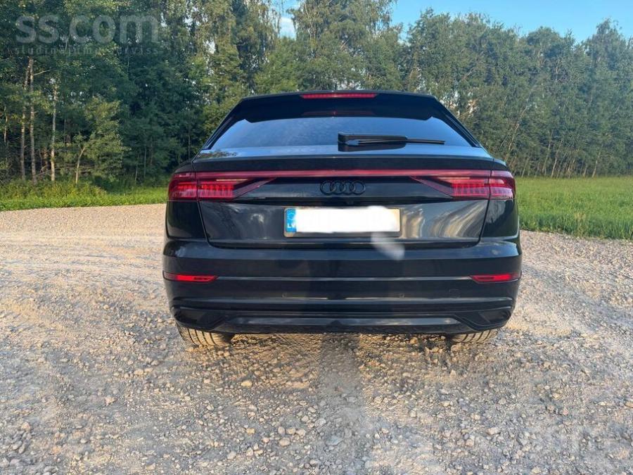 Melns Audi Q8 2022 Rīga, ar dzinēja tilpumu 3.00 L un nobraukumu 54 tūkst. km par 49500 €, foto 9 vietnē AUTOMOTO.COM.LV