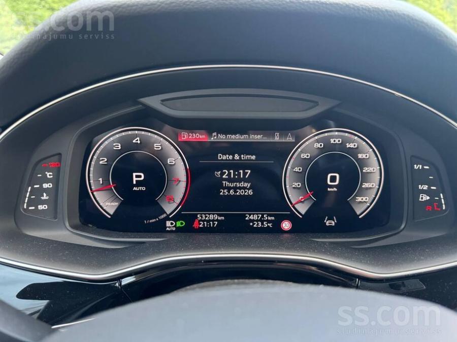 Melns Audi Q8 2022 Rīga, ar dzinēja tilpumu 3.00 L un nobraukumu 54 tūkst. km par 49500 €, foto 15 vietnē AUTOMOTO.COM.LV