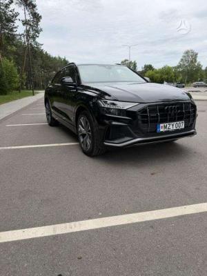 Черный Ауди Q8 2022 в Каунас, объемом двигателя 3.00 л и пробегом 99 тыс. км за 52500 €, фото 4 на AUTOMOTO.COM.LV