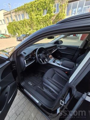 Melns Audi Q8 2023 Liepāja, ar dzinēja tilpumu 3.00 L un nobraukumu 60 tūkst. km par 70000 €, foto 6 vietnē AUTOMOTO.COM.LV