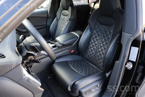 Черный Ауди Q8 2023 в Тукумс, объемом двигателя 3.00 л и пробегом 76 тыс. км за 55000 €, фото 10 на AUTOMOTO.COM.LV