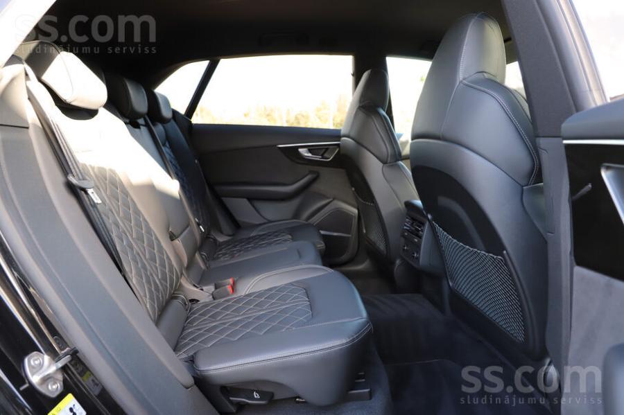 Черный Ауди Q8 2023 в Тукумс, объемом двигателя 3.00 л и пробегом 76 тыс. км за 55000 €, фото 17 на AUTOMOTO.COM.LV