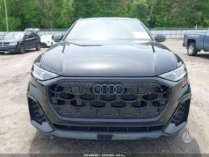 Melns Audi Q8 2024 Klaipėda, ar dzinēja tilpumu 3.00 L un nobraukumu 14 tūkst. km par 31250 €, foto 4 vietnē AUTOMOTO.COM.LV