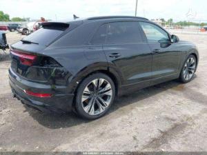 Melns Audi Q8 2024 Klaipėda, ar dzinēja tilpumu 3.00 L un nobraukumu 14 tūkst. km par 31250 €, foto 6 vietnē AUTOMOTO.COM.LV