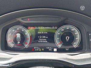 Melns Audi Q8 2024 Klaipėda, ar dzinēja tilpumu 3.00 L un nobraukumu 14 tūkst. km par 31250 €, foto 12 vietnē AUTOMOTO.COM.LV