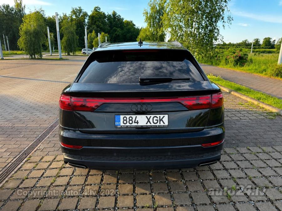 Черный Ауди Q8 2024 в Тарту, объемом двигателя 3.00 л и пробегом 35 тыс. км за 74000 €, фото 4 на AUTOMOTO.COM.LV