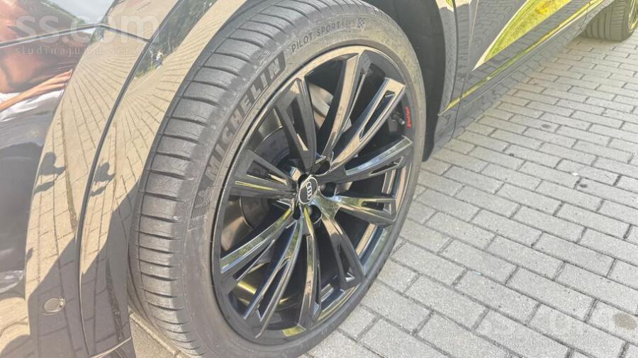 Melns Audi Q8 2024 Liepāja, ar dzinēja tilpumu 3.00 L un nobraukumu 58 tūkst. km par 65000 €, foto 14 vietnē AUTOMOTO.COM.LV
