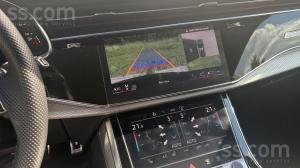 Melns Audi Q8 2024 Liepāja, ar dzinēja tilpumu 3.00 L un nobraukumu 58 tūkst. km par 65000 €, foto 24 vietnē AUTOMOTO.COM.LV