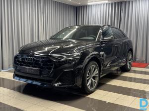 Melns Audi Q8 2025 Mārupe, ar dzinēja tilpumu 3.00 L un nobraukumu 12 tūkst. km par 81990 €, foto  vietnē AUTOMOTO.COM.LV