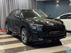 Black Audi Q8 2025 in Marupe, with an engine capacity of 3.00 L and mileage of 12 thousand km for 81990 €, photo 2 on AUTOMOTO.COM.LV