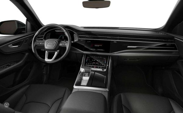 Melns Audi Q8 2025 Viļņa, ar dzinēja tilpumu 3.00 L un nobraukumu 25 tūkst. km par 74500 €, foto 4 vietnē AUTOMOTO.COM.LV