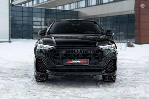 Black Audi Q8 2025 in Klaipeda, with an engine capacity of 3.00 L and mileage of 12 thousand km for 92500 €, photo  on AUTOMOTO.COM.LV