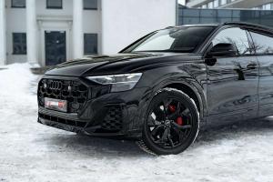 Black Audi Q8 2025 in Klaipeda, with an engine capacity of 3.00 L and mileage of 12 thousand km for 92500 €, photo 4 on AUTOMOTO.COM.LV