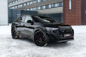 Black Audi Q8 2025 in Klaipeda, with an engine capacity of 3.00 L and mileage of 12 thousand km for 92500 €, photo 7 on AUTOMOTO.COM.LV