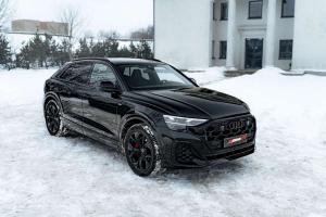 Black Audi Q8 2025 in Klaipeda, with an engine capacity of 3.00 L and mileage of 12 thousand km for 92500 €, photo 12 on AUTOMOTO.COM.LV