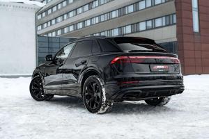 Black Audi Q8 2025 in Klaipeda, with an engine capacity of 3.00 L and mileage of 12 thousand km for 92500 €, photo 18 on AUTOMOTO.COM.LV