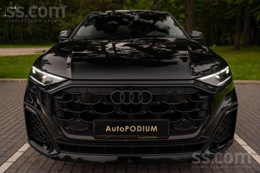 Black Audi Q8 2025 in Riga, with an engine capacity of 3.00 L and mileage of 19 thousand km for 78990 €, photo 13 on AUTOMOTO.COM.LV