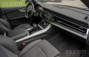 Black Audi Q8 2025 in Riga, with an engine capacity of 3.00 L and mileage of 19 thousand km for 78990 €, photo 26 on AUTOMOTO.COM.LV