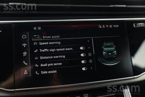 Black Audi Q8 2025 in Riga, with an engine capacity of 3.00 L and mileage of 19 thousand km for 78990 €, photo 28 on AUTOMOTO.COM.LV