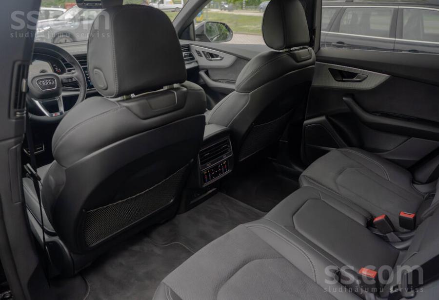 Black Audi Q8 2025 in Riga, with an engine capacity of 3.00 L and mileage of 19 thousand km for 78990 €, photo 35 on AUTOMOTO.COM.LV