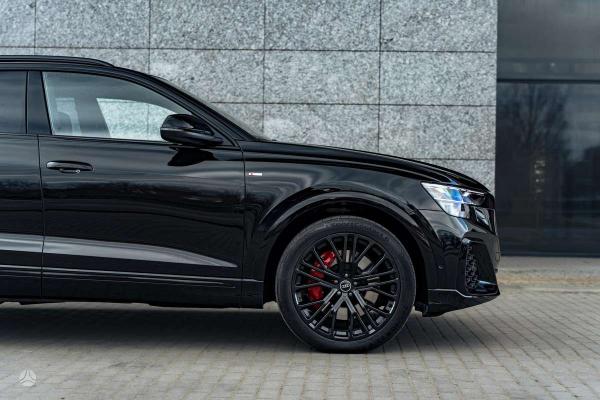 Black Audi Q8 2025 in Klaipeda, with an engine capacity of 3.00 L and mileage of 12 thousand km for 80000 €, photo 10 on AUTOMOTO.COM.LV