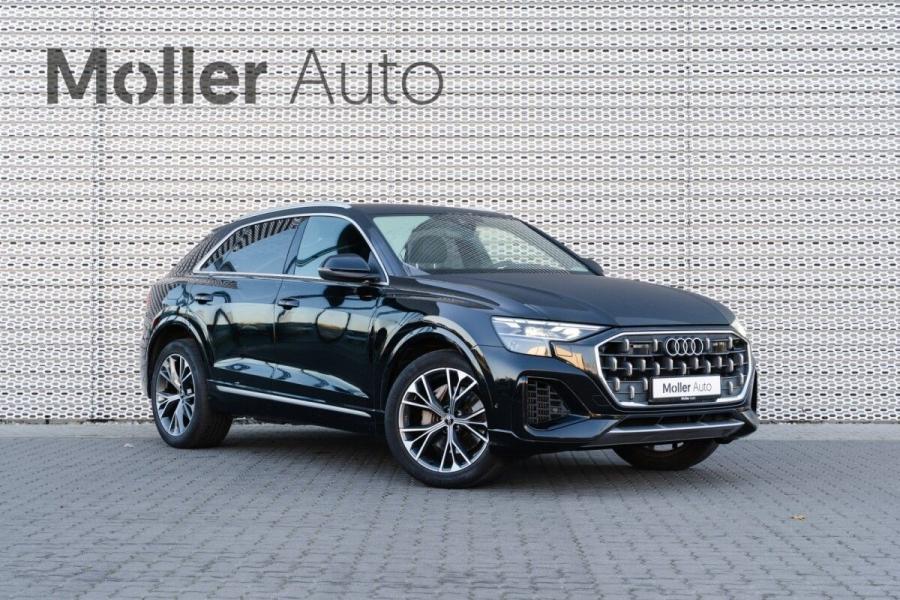 Melns Audi Q8 2025 Mārupe, ar dzinēja tilpumu 3.00 L un nobraukumu 48 tūkst. km par 69900 €, foto 3 vietnē AUTOMOTO.COM.LV