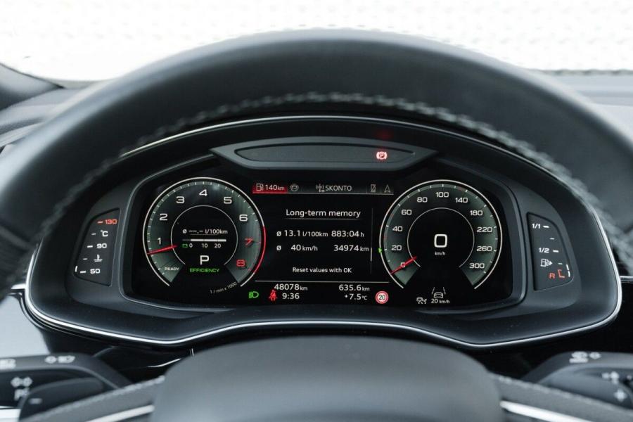 Melns Audi Q8 2025 Mārupe, ar dzinēja tilpumu 3.00 L un nobraukumu 48 tūkst. km par 69900 €, foto 21 vietnē AUTOMOTO.COM.LV