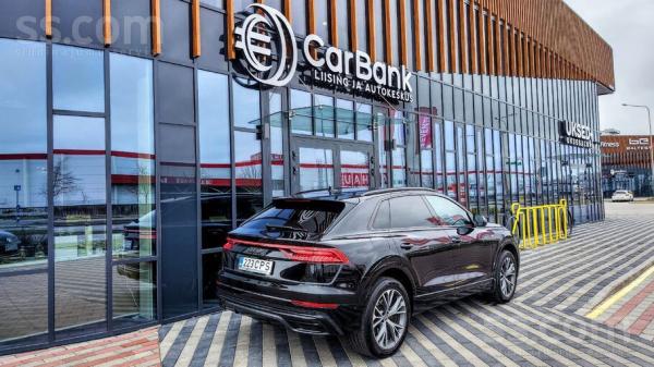 Melns Audi Q8 2018 Tallina, ar dzinēja tilpumu 3.00 L un nobraukumu 155 tūkst. km par 41990 €, foto 4 vietnē AUTOMOTO.COM.LV