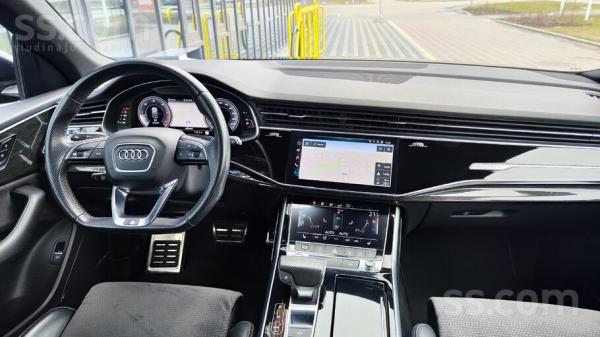 Melns Audi Q8 2018 Tallina, ar dzinēja tilpumu 3.00 L un nobraukumu 155 tūkst. km par 41990 €, foto 10 vietnē AUTOMOTO.COM.LV