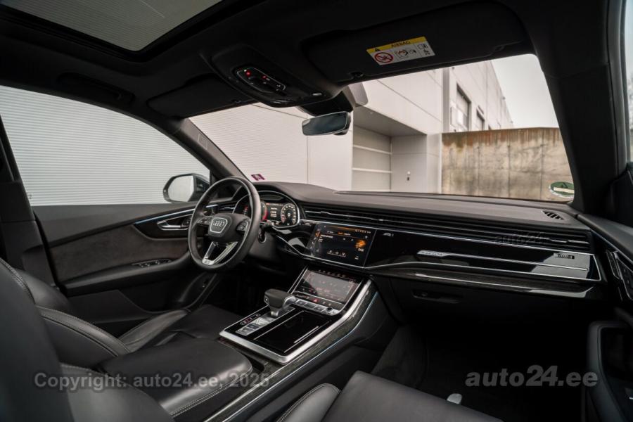 Black Audi Q8 2019 in Tartu, with an engine capacity of 3.00 L and mileage of 83 thousand km for 52900 €, photo 3 on AUTOMOTO.COM.LV