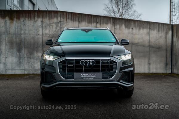 Black Audi Q8 2019 in Tartu, with an engine capacity of 3.00 L and mileage of 83 thousand km for 52900 €, photo 5 on AUTOMOTO.COM.LV