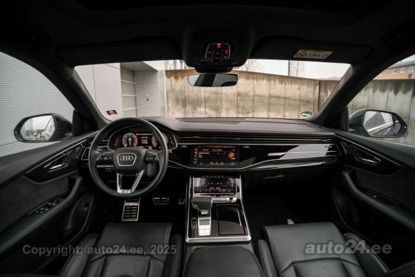 Black Audi Q8 2019 in Tartu, with an engine capacity of 3.00 L and mileage of 83 thousand km for 52900 €, photo 8 on AUTOMOTO.COM.LV