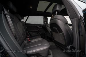 Black Audi Q8 2019 in Tartu, with an engine capacity of 3.00 L and mileage of 83 thousand km for 52900 €, photo 18 on AUTOMOTO.COM.LV