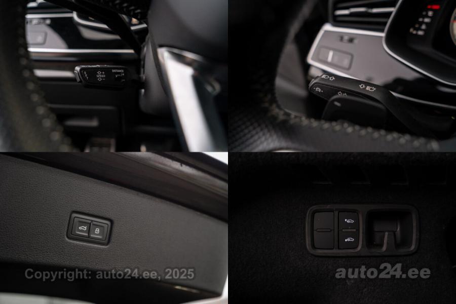 Black Audi Q8 2019 in Tartu, with an engine capacity of 3.00 L and mileage of 83 thousand km for 52900 €, photo 22 on AUTOMOTO.COM.LV