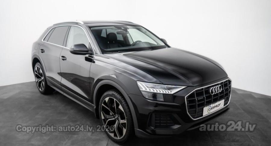 Melns Audi Q8 2019 Tallina, ar dzinēja tilpumu 3.00 L un nobraukumu 145 tūkst. km par 48800 €, foto 4 vietnē AUTOMOTO.COM.LV
