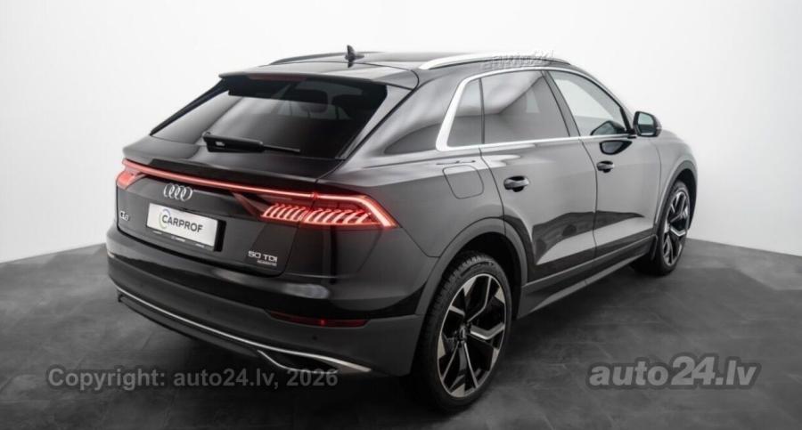 Melns Audi Q8 2019 Tallina, ar dzinēja tilpumu 3.00 L un nobraukumu 145 tūkst. km par 48800 €, foto 5 vietnē AUTOMOTO.COM.LV