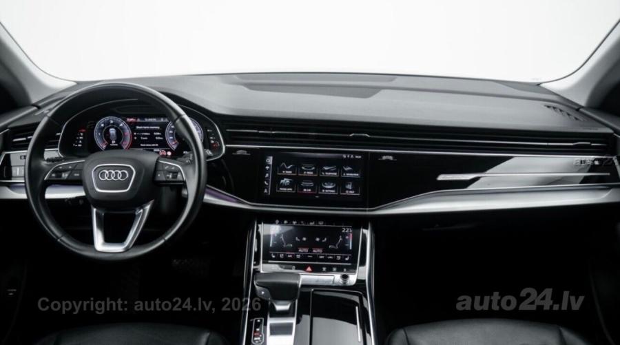 Melns Audi Q8 2019 Tallina, ar dzinēja tilpumu 3.00 L un nobraukumu 145 tūkst. km par 48800 €, foto 13 vietnē AUTOMOTO.COM.LV