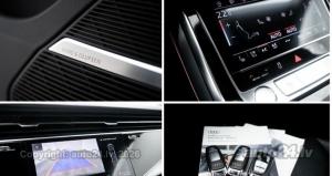 Melns Audi Q8 2019 Tallina, ar dzinēja tilpumu 3.00 L un nobraukumu 145 tūkst. km par 48800 €, foto 14 vietnē AUTOMOTO.COM.LV