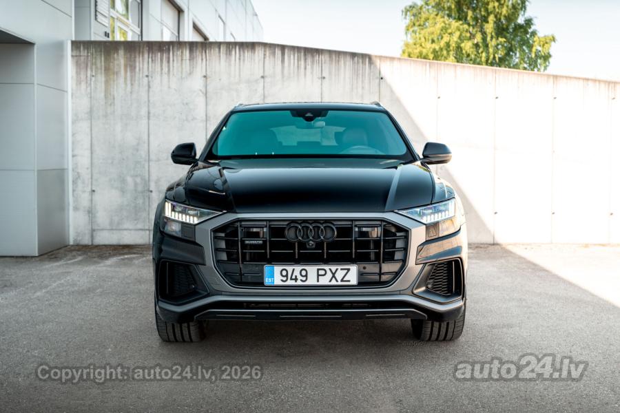 Melns Audi Q8 2019 Tartu, ar dzinēja tilpumu 3.00 L un nobraukumu 100 tūkst. km par 49900 €, foto 6 vietnē AUTOMOTO.COM.LV