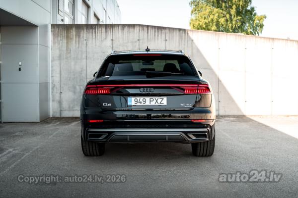 Melns Audi Q8 2019 Tartu, ar dzinēja tilpumu 3.00 L un nobraukumu 100 tūkst. km par 49900 €, foto 6 vietnē AUTOMOTO.COM.LV