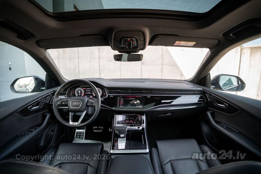 Melns Audi Q8 2019 Tartu, ar dzinēja tilpumu 3.00 L un nobraukumu 100 tūkst. km par 49900 €, foto 8 vietnē AUTOMOTO.COM.LV