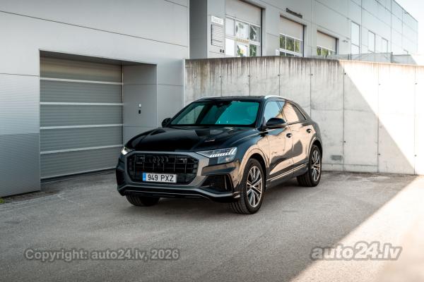 Melns Audi Q8 2019 Tartu, ar dzinēja tilpumu 3.00 L un nobraukumu 100 tūkst. km par 49900 €, foto 9 vietnē AUTOMOTO.COM.LV