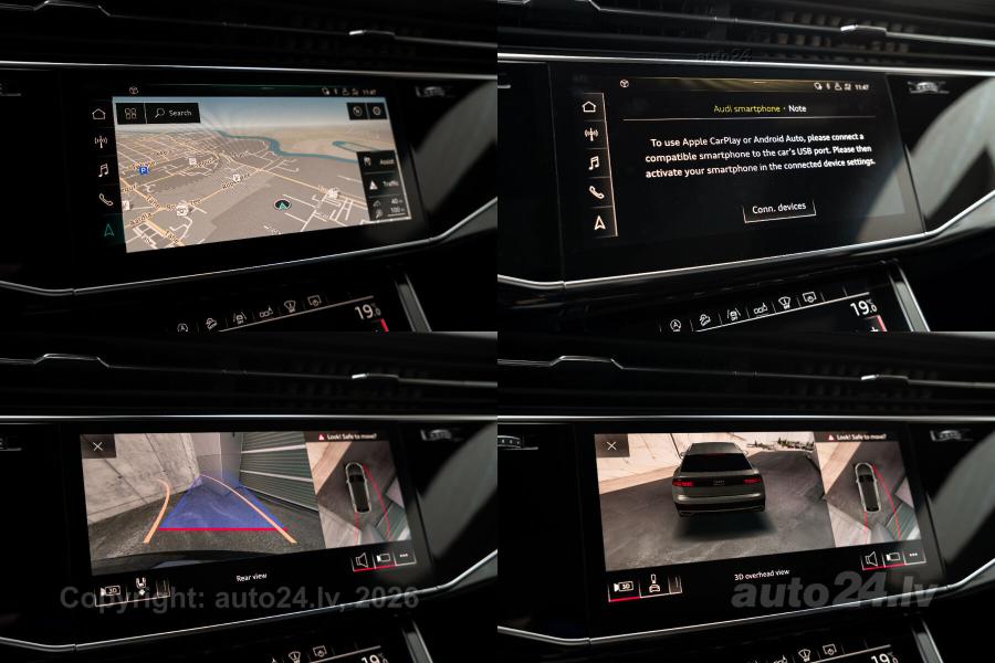 Melns Audi Q8 2019 Tartu, ar dzinēja tilpumu 3.00 L un nobraukumu 100 tūkst. km par 49900 €, foto 21 vietnē AUTOMOTO.COM.LV