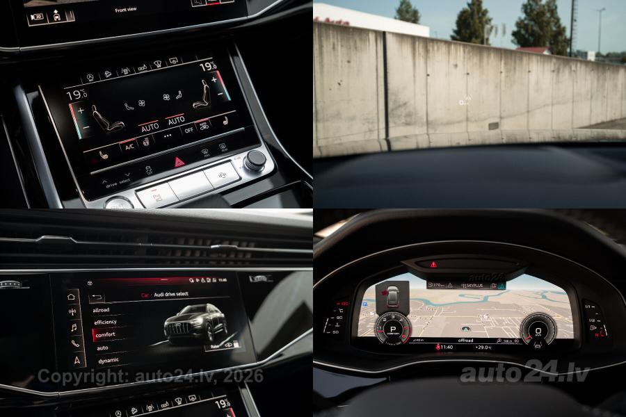 Melns Audi Q8 2019 Tartu, ar dzinēja tilpumu 3.00 L un nobraukumu 100 tūkst. km par 49900 €, foto 22 vietnē AUTOMOTO.COM.LV