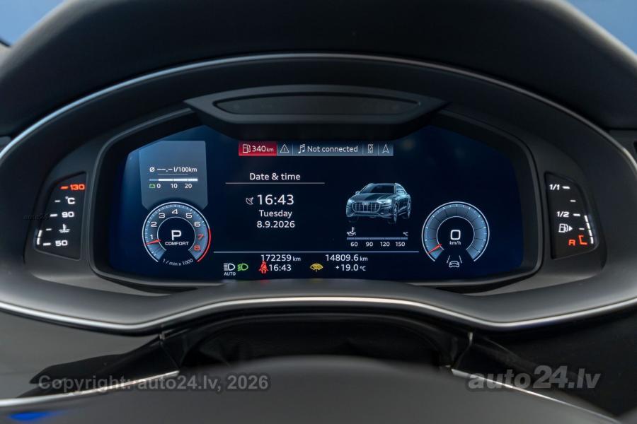 Черный Ауди Q8 2019 в Таллин, объемом двигателя 3.00 л и пробегом 172 тыс. км за 38900 €, фото 13 на AUTOMOTO.COM.LV