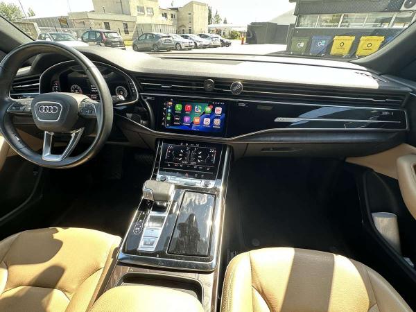 Black Audi Q8 2021 in Kaunas, with an engine capacity of 2.97 L and mileage of 116 thousand km for 49900 €, photo 10 on AUTOMOTO.COM.LV